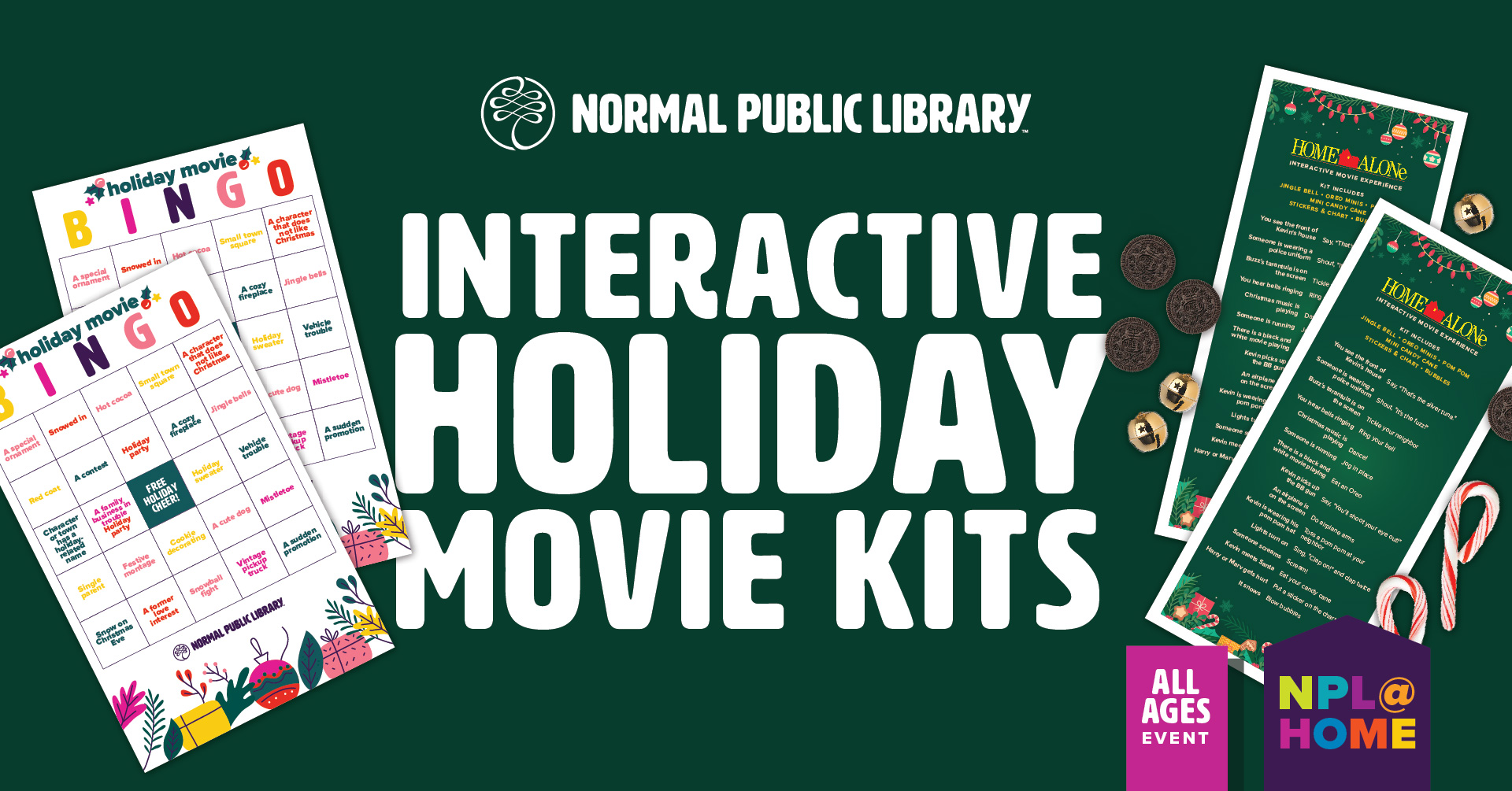 Interactive Holiday Movie Kits | Normal Public Library