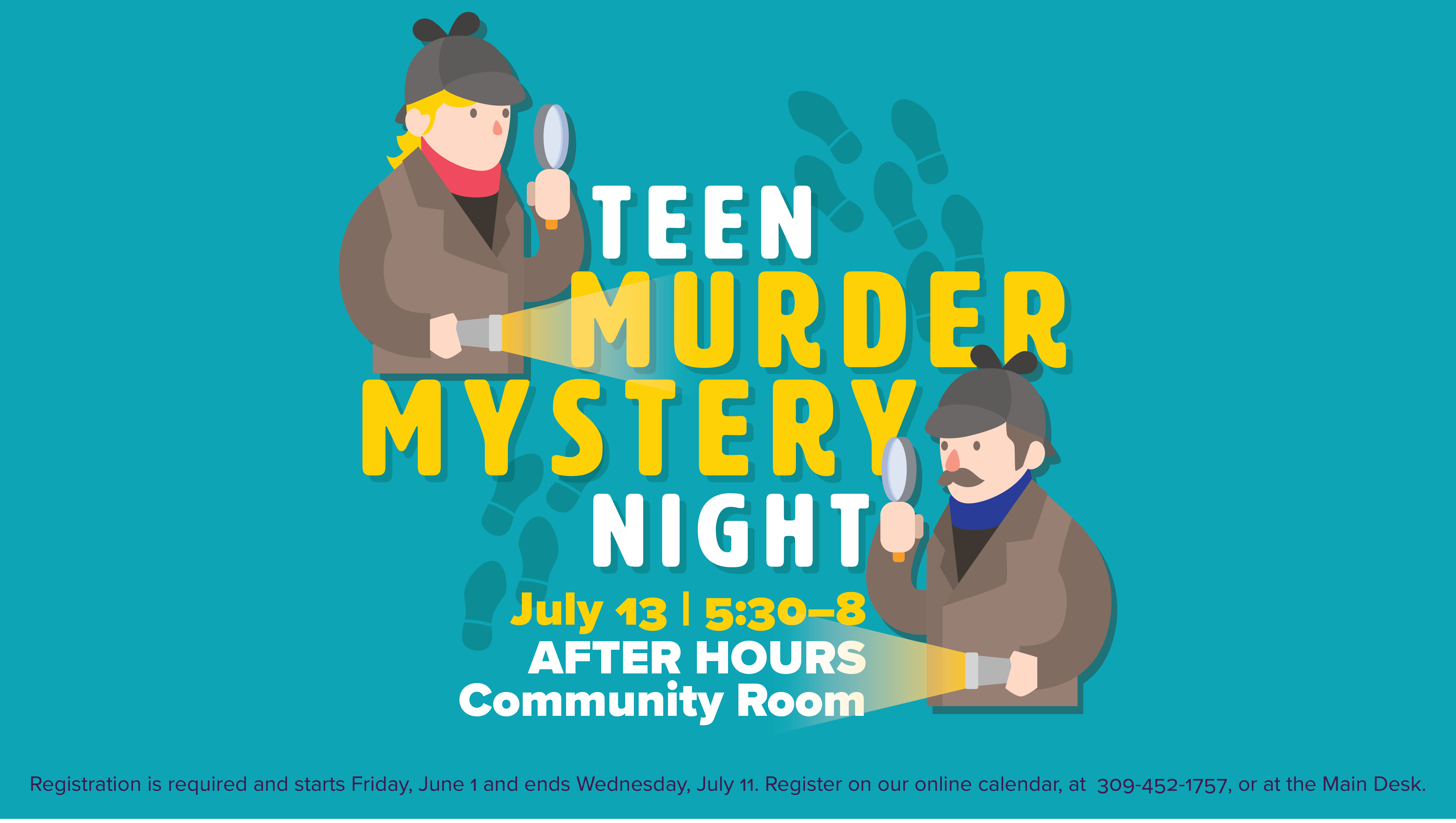 Teen Murder Mystery Night | Normal Public Library